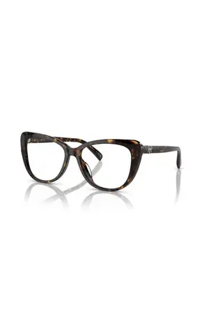 Ralph Lauren 52mm Cat Eye Optical Glasses - Tortoise