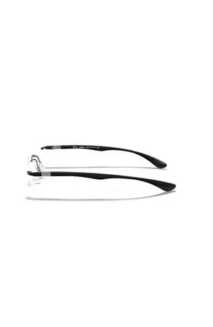 Ray-ban Rectangle Rimless Titanium Eyeglasses