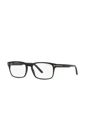 TOM FORD 54mm Rectangle Optical Glasses - Black