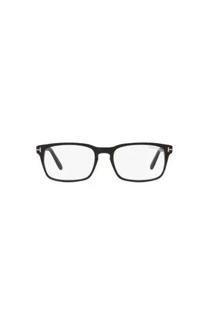 TOM FORD 54mm Rectangle Optical Glasses - Black