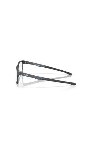 Oakley 52mm Rectangle Full Rim Eyeglasses - Black