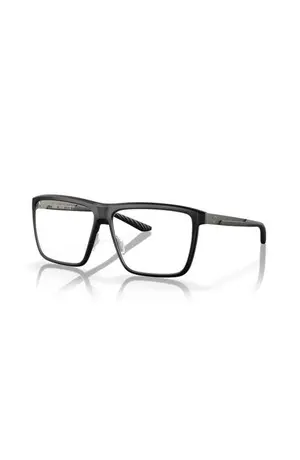 COSTA 57mm Rectangle Optical Glasses - Black