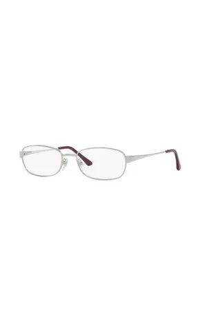 SFEROFLEX Irregular Full Rim Eyeglasses - Silver
