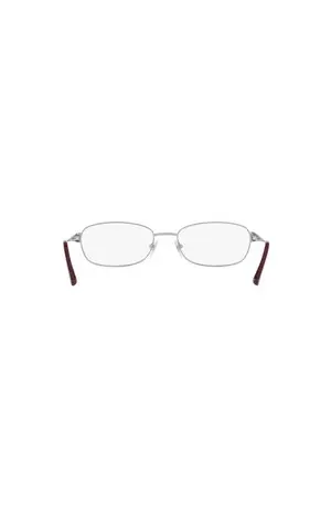 SFEROFLEX Irregular Full Rim Eyeglasses - Silver