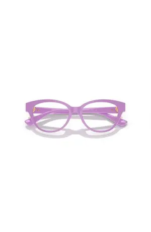Versace 48mm Cat Eye Optical Glasses