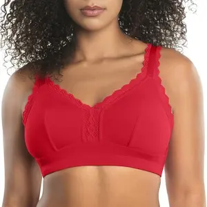 Parfait Dalis Wire-free Bralette - Racing Red