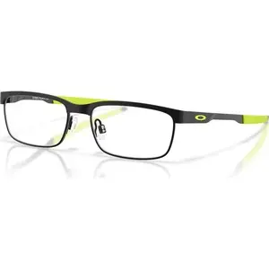 Oakley 48mm Rectangle Full Rim Eyeglasses - Black