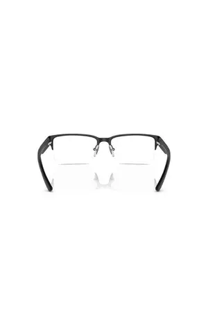 Armani Exchange Rectangle Eyeglasses - Black