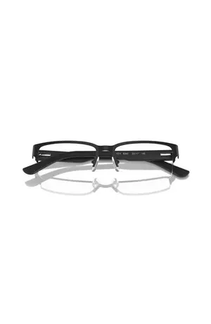 Armani Exchange Rectangle Eyeglasses - Black
