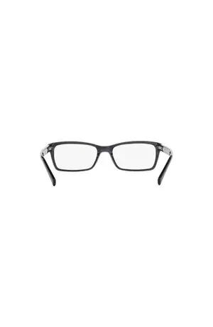 Armani Exchange 53mm Rectangle Full Rim Eyeglasses - Grey