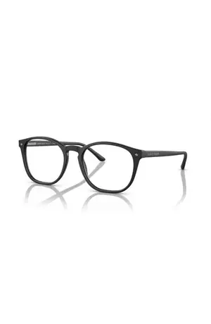 Giorgio Armani 50mm Phantos Optical Eyeglasses - Black