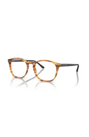 Giorgio Armani 50mm Phantos Optical Eyeglasses - Tan