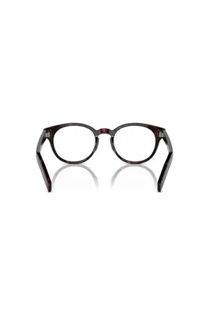 Prada 50mm Phantos Optical Glasses - Dark Tortoise