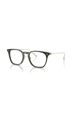 Giorgio Armani 51mm Rectangle Eyeglasses - Green