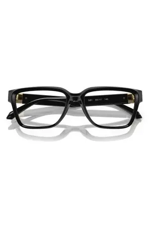Versace Rectangle Optical Glasses - Black