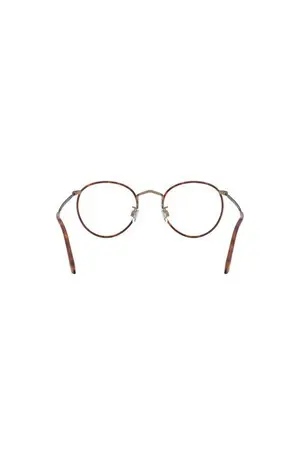 Giorgio Armani 49mm Round Eyeglasses
