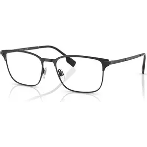 Burberry 57mm Rectangle Optical Glasses - Black
