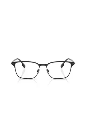 Burberry 57mm Rectangle Optical Glasses - Black