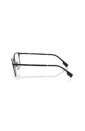 Burberry 57mm Rectangle Optical Glasses - Black