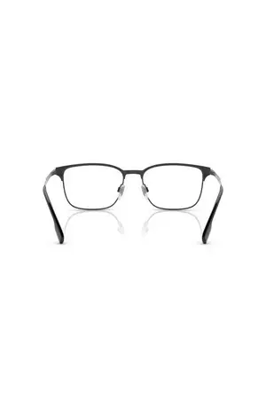 Burberry 57mm Rectangle Optical Glasses - Black