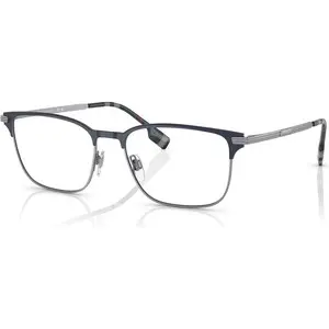 Burberry 57mm Rectangle Optical Glasses Blue