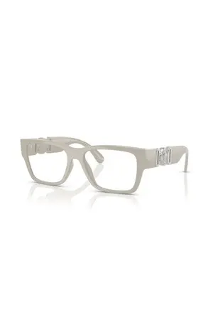 Versace 55mm Square Optical Glasses - Grey