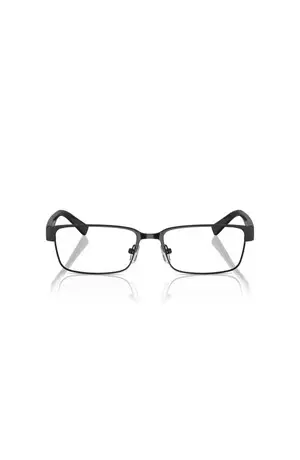 Armani Exchange 56mm Full Rim Rectangle Eyeglasses