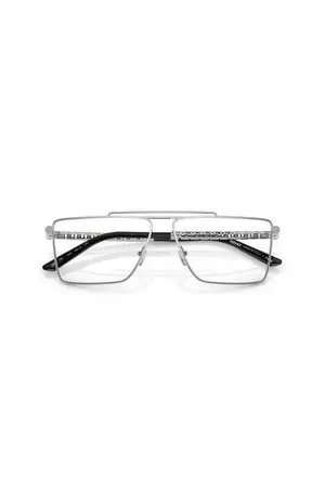 Versace 59mm Rectangle Optical Glasses