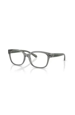 Armani Exchange 53mm Rectangle Optical Glasses - Green