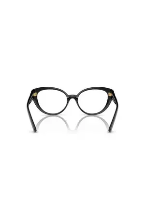 Versace 53mm Oval Eyeglasses
