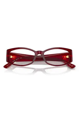 Versace 52mm Irregular Optical Glasses