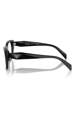 Prada Cat Eye Optical Glasses - Black