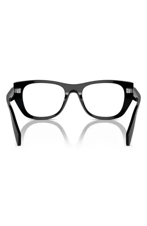 Prada Cat Eye Optical Glasses - Black