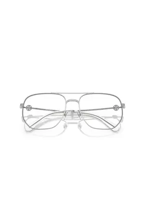 Tory Burch Pilot Optical Glasses - Silver
