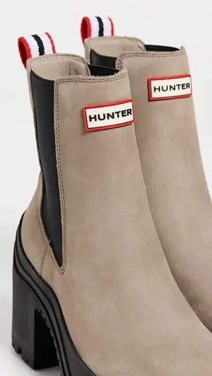 Hunter Chelsea Heeled Boots