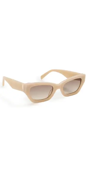 LUV LOU The Sutton Sunglasses - Nude Haze