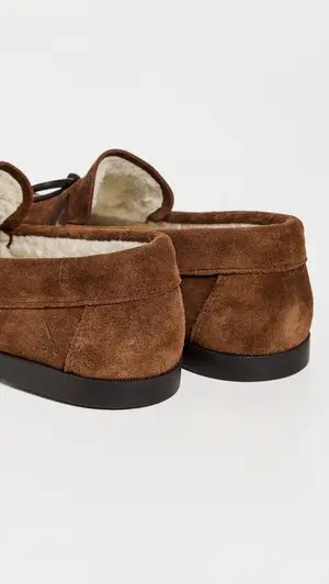 Manebí Fleece Lined Moccasin Slippers