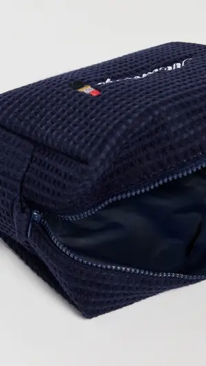ABBODE Makeup Waffle Pouch - Navy