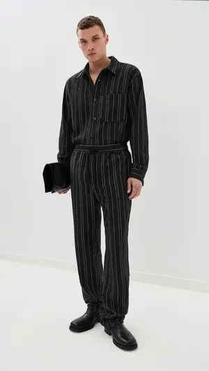 Isabel Marant Isaki Striped Pants