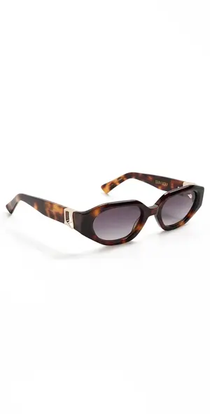 LUV LOU The Freddie Sunglasses - Tort