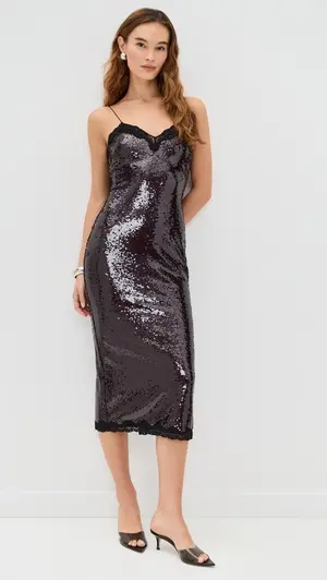 LoveShackFancy Verelith Midi Dress