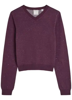Calvin Klein V Neck Knitwear For Women