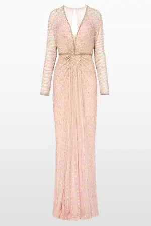 Jenny Packham Long Sleeve Evening Dresses