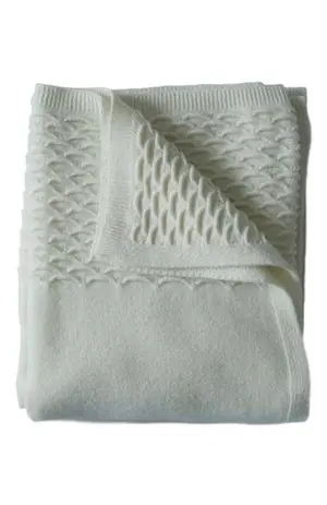 EVANGELINE Knit Lambswool Throw
