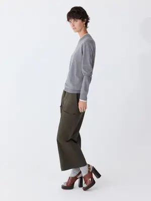 CALLAS MILANO Cropped Wide Leg Pants