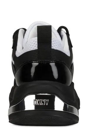 Dkny Juna Lace-up Sneakers - White/black