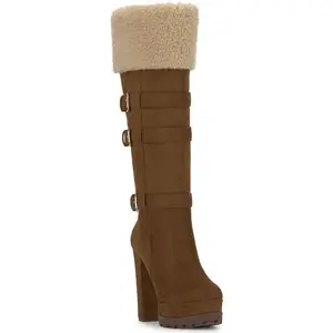Jessica Simpson Imerald Platform Knee High Boots - Safari Brown