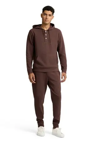Onia Heavyweight Cotton Waffle Jogger - Java