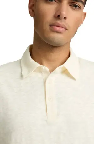 Onia Heavyweight Slub Polo - Ecru