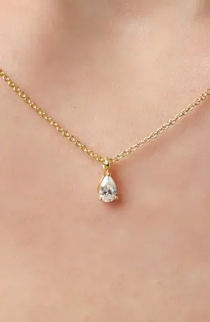 ANA LUISA Elise Pear Pendant